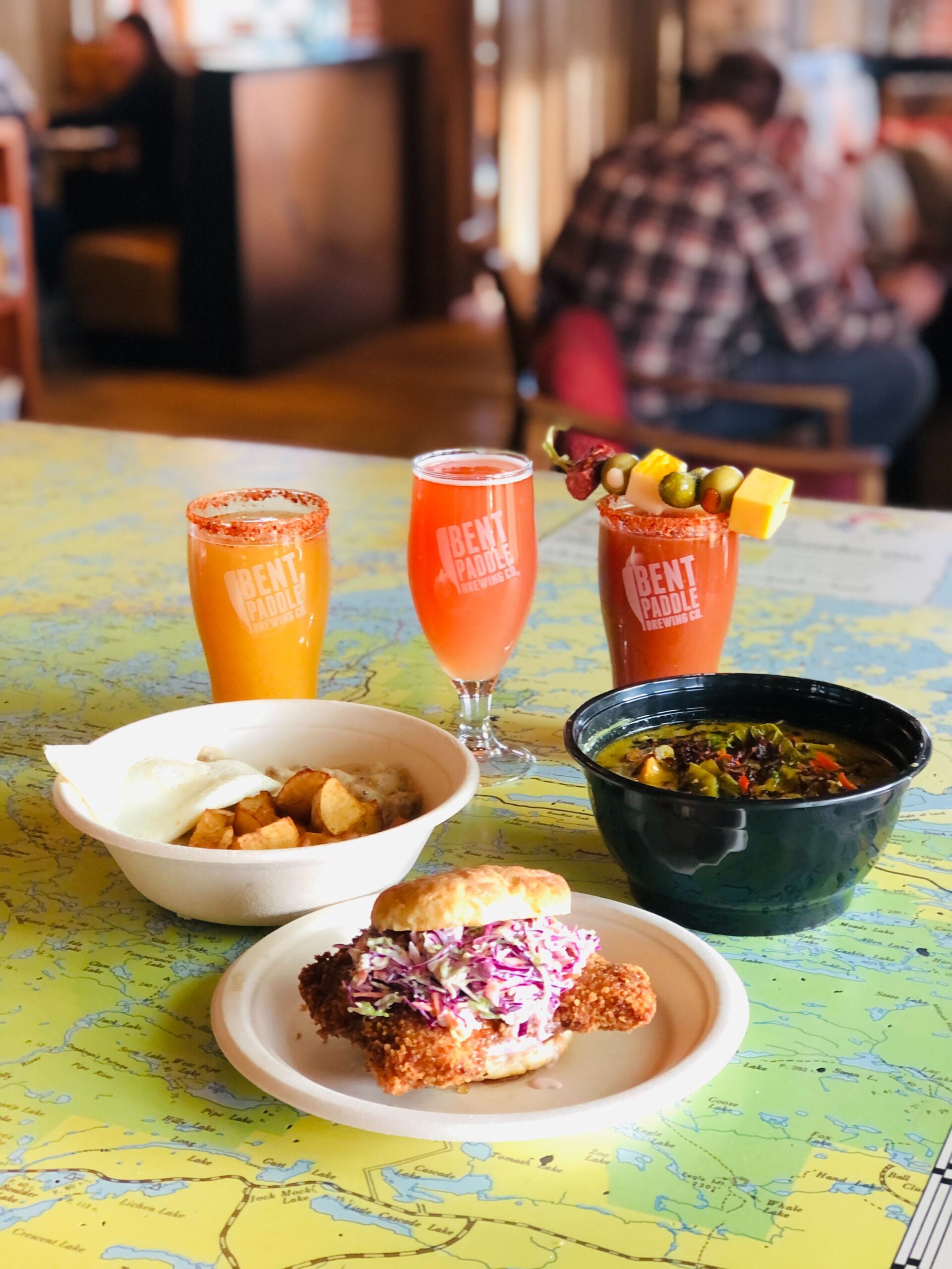 Local Food Options - Bent Paddle Brewing Company